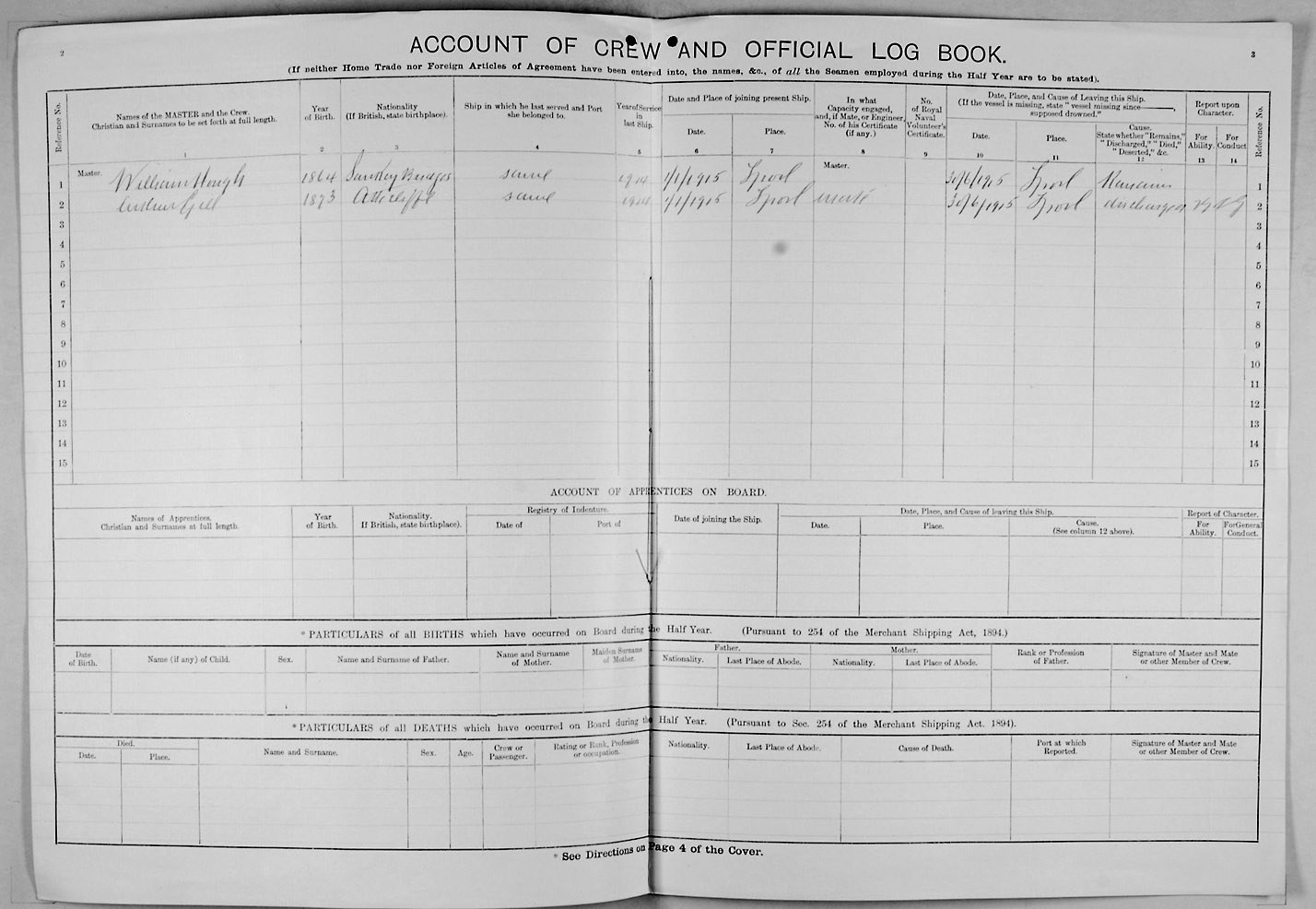 See the crew list for yourself!