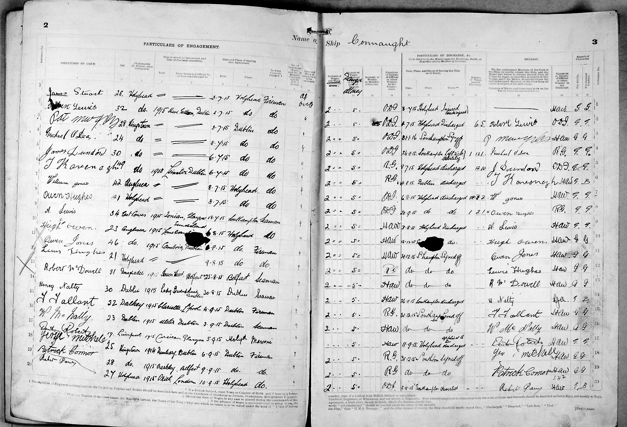 See the crew list for yourself!