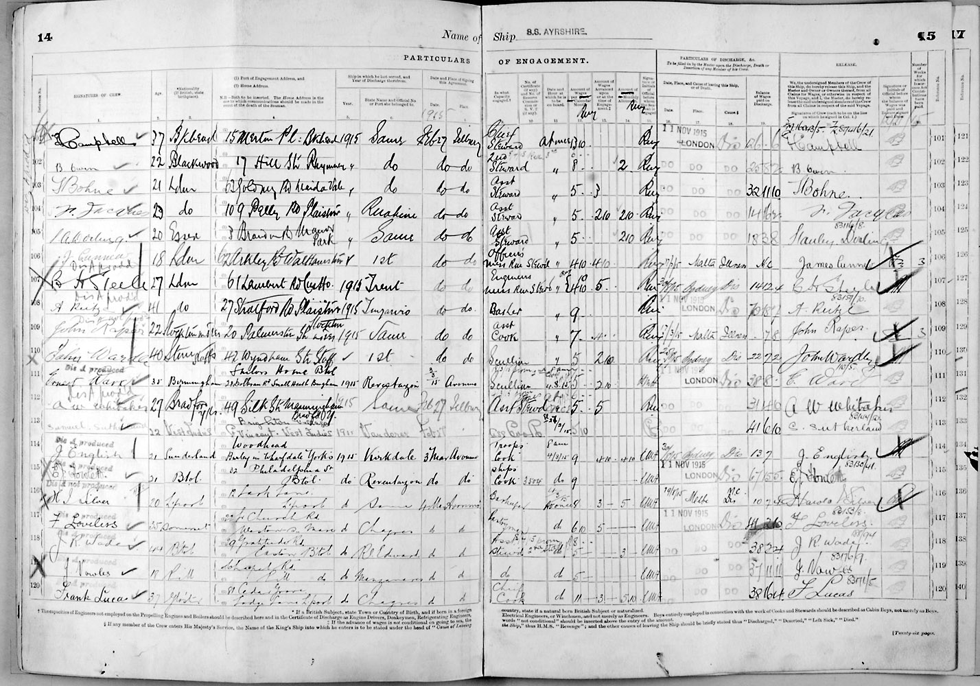 See the crew list for yourself!