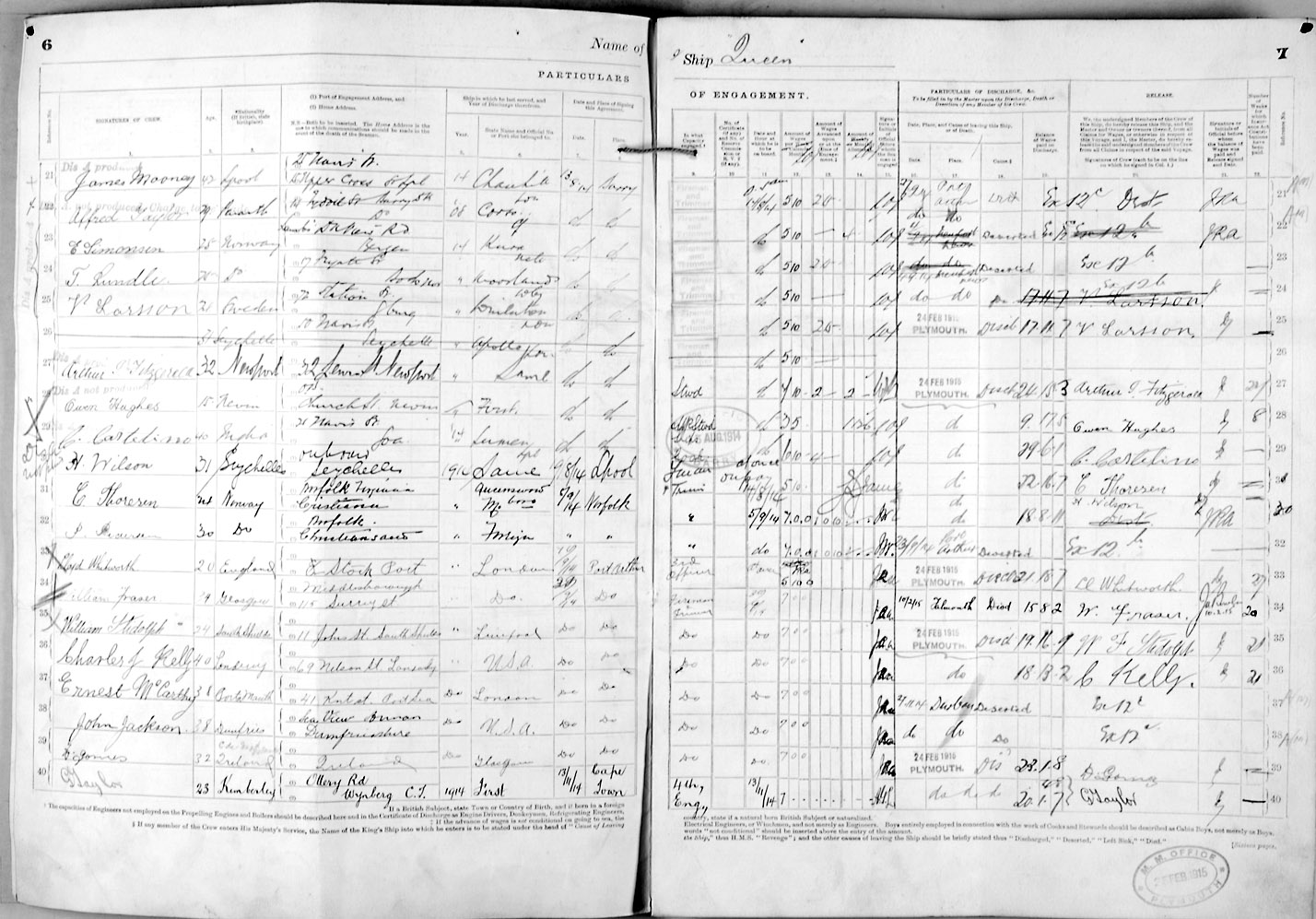 You can view the catalogue record for this Crew List and click again to ...
